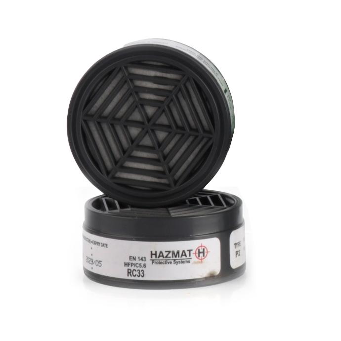 Hazmat P2 Particular Filter Cartridge Twin Pack (94% Efficiency) from ...